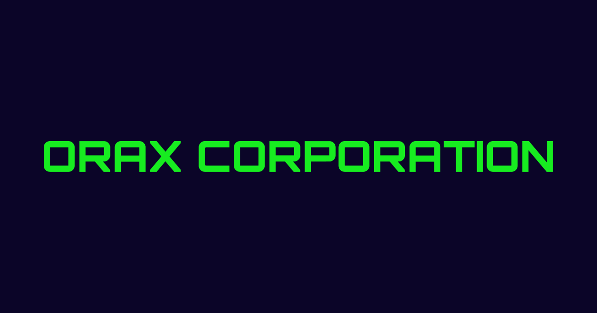 ORAX CORPORATION